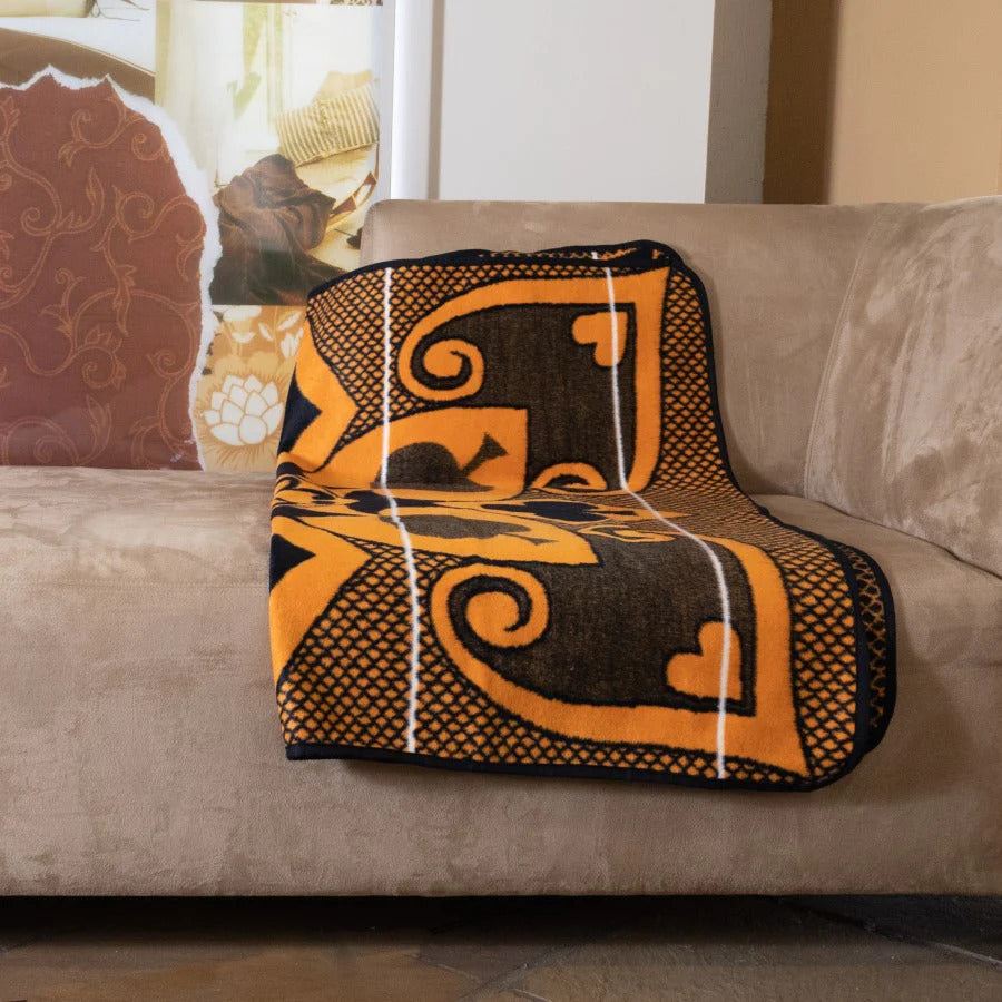 Khotso - Cards | Black/Corn – Africa Blanket
